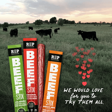 Original Beefstix 12 | Grass Fed Beef Sticks – REP Provisions