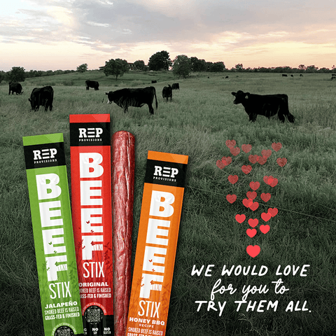 The Big Beefy Original | Bulk Buy Beef Sticks | REP Provisions