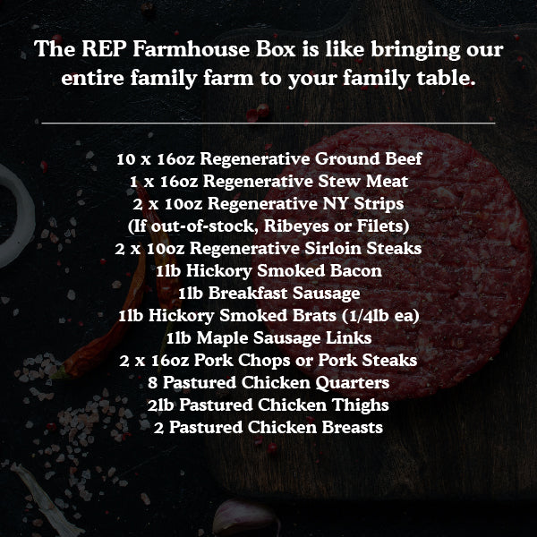 REP PROVISIONS - THE REGENERATIVE COMPANY – REP Provisions