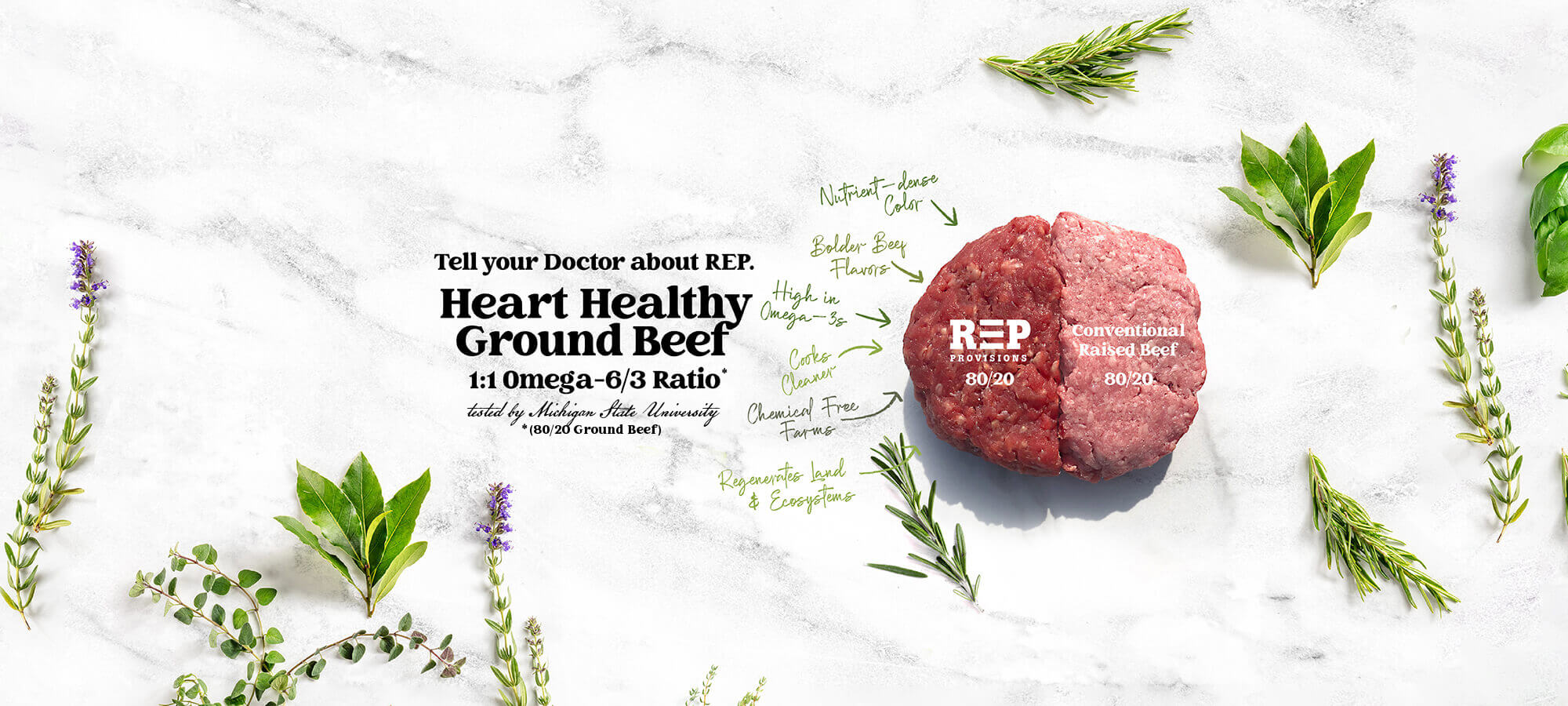 Heart Healthy Ground Beef by REP Provisions