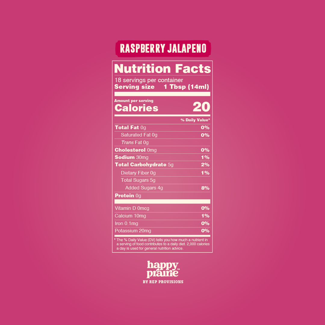 Raspberry Jalapeno Sauce | Clean Gourmet Sauce – REP Provisions