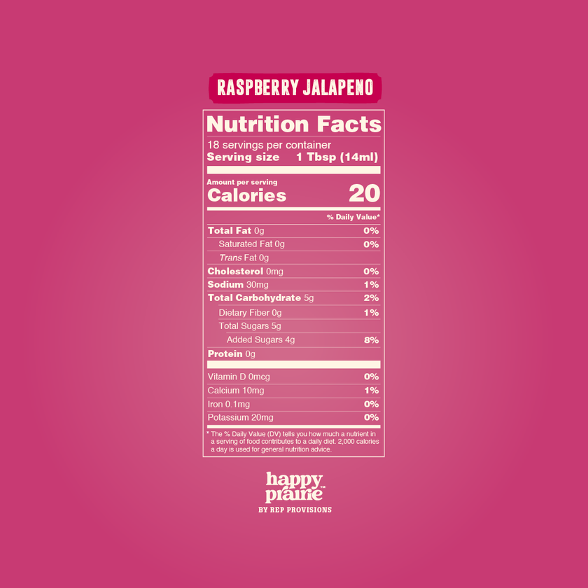 Raspberry Jalapeno Sauce | Clean Gourmet Sauce – REP Provisions