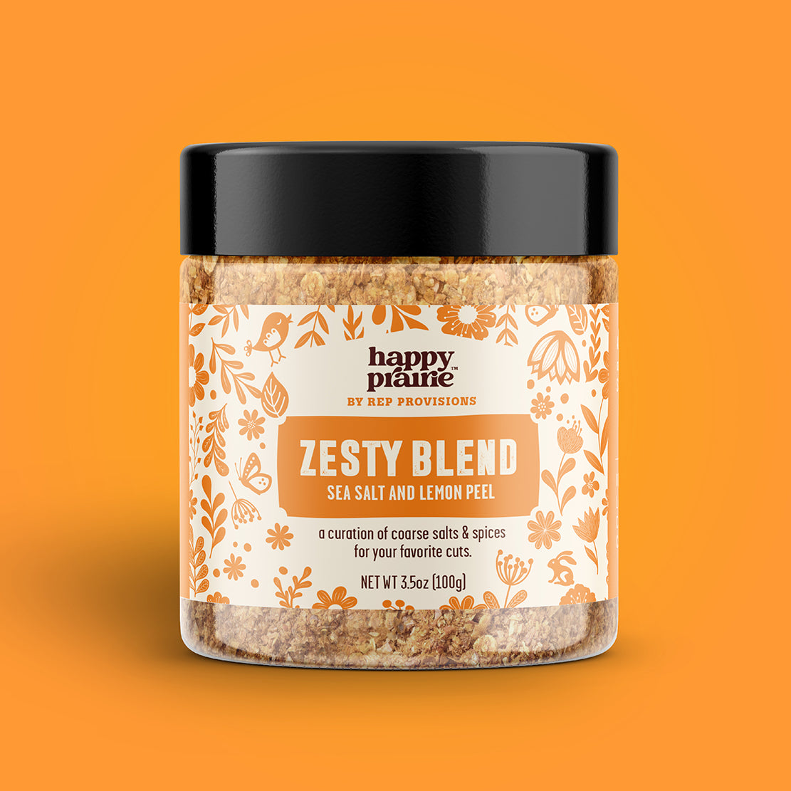 Zesty Lemon Sea Salt Seasoning | Bright, All-Natural Flavor Blend | REP ...