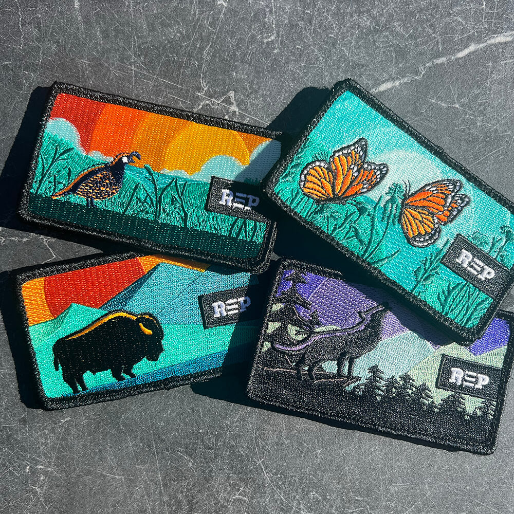 REP Hat Patches (Set of 4) – REP Provisions