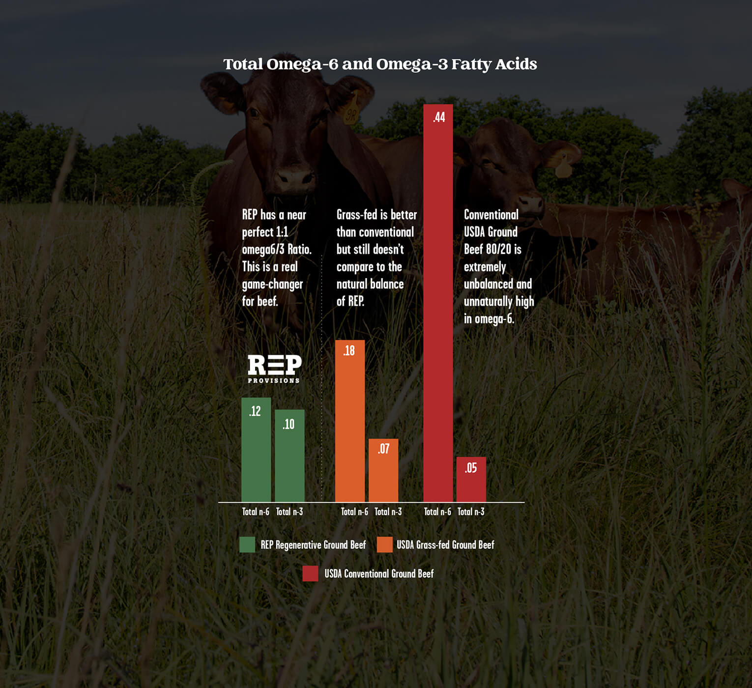 Why REP Regenerative Beef is Healthier for You? – REP Provisions