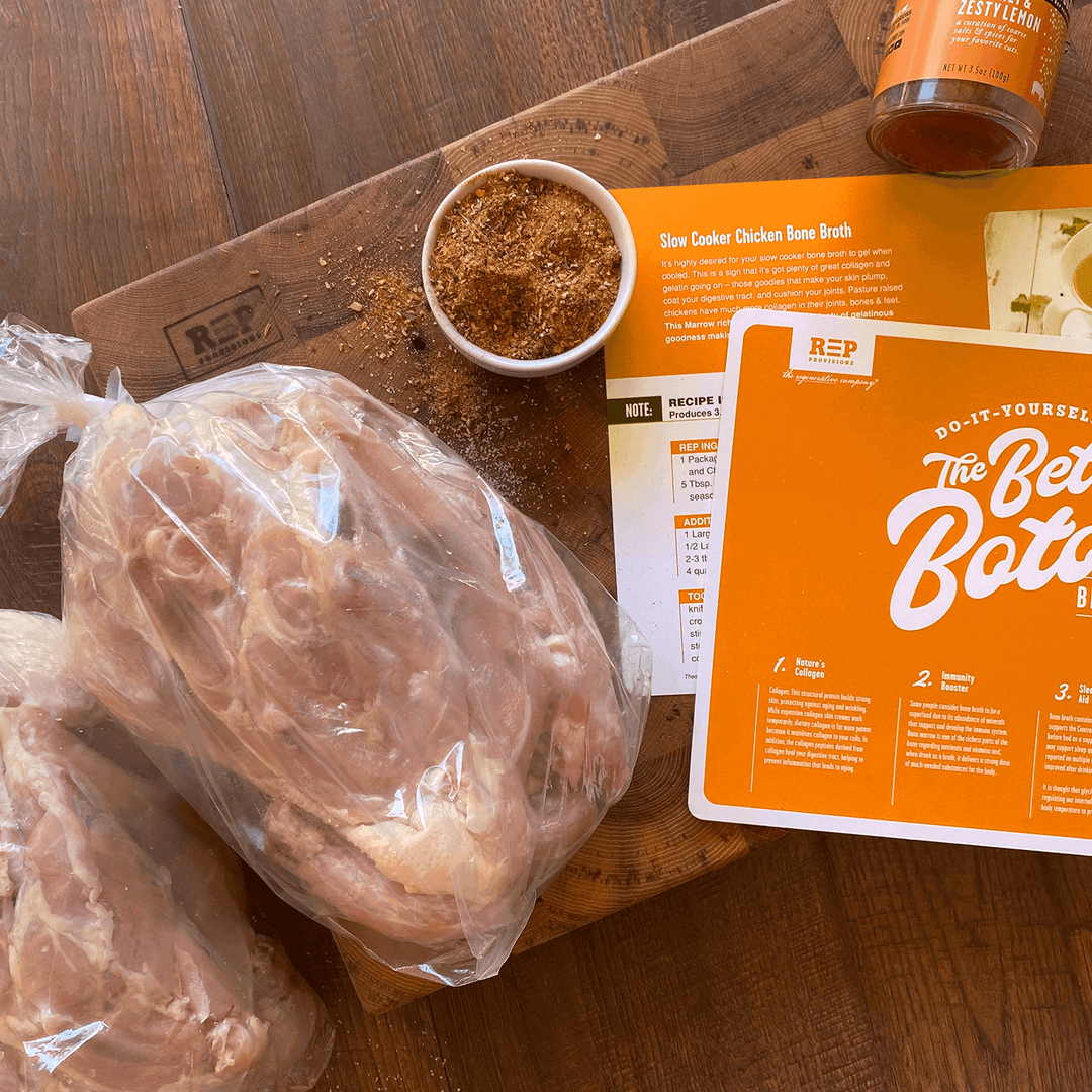 Better Than Botox Bone Broth Kit | Grass Fed Bones – REP Provisions